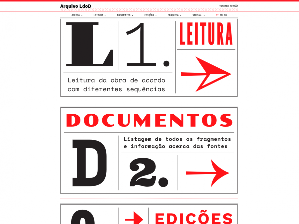 Arquivo LdoD: Arquivo Digital Colaborativo do Livro do Desassossego