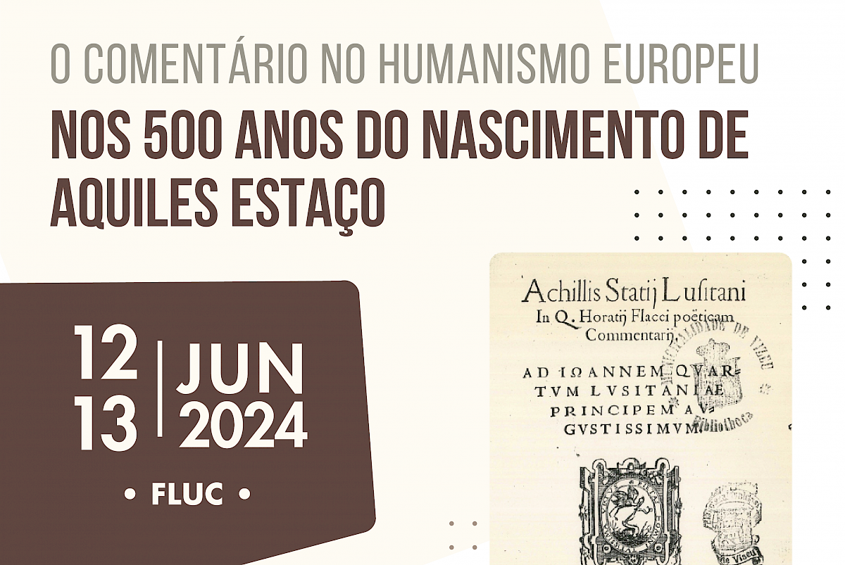 O Comentário no Humanismo Europeu. Nos 500 anos do nascimento de ...