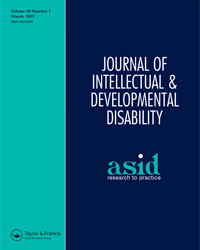 Family relationships in intellectual disability: Parents’ perceptions ...