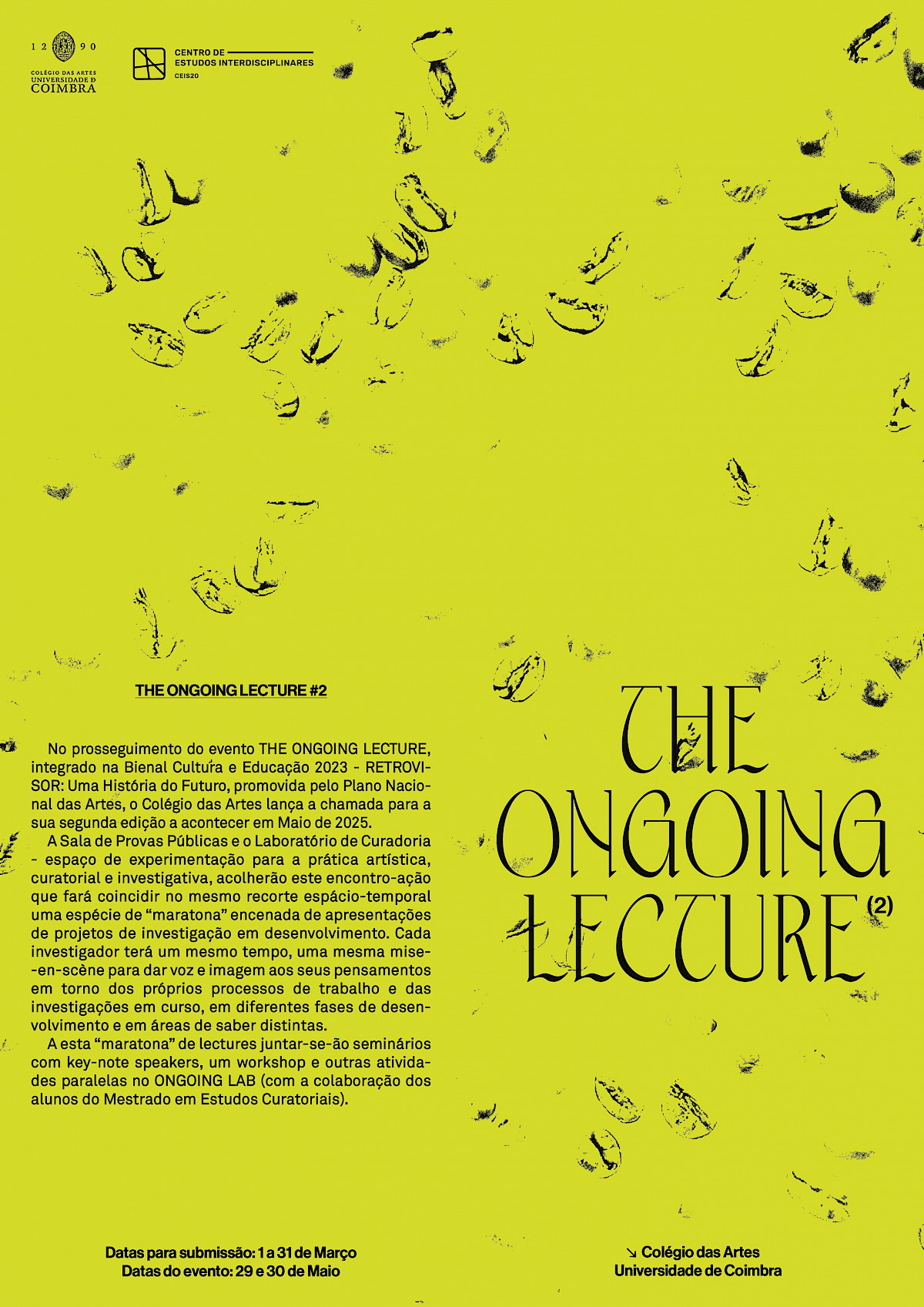 'Ongoing Lecture' returns to Colégio das Artes