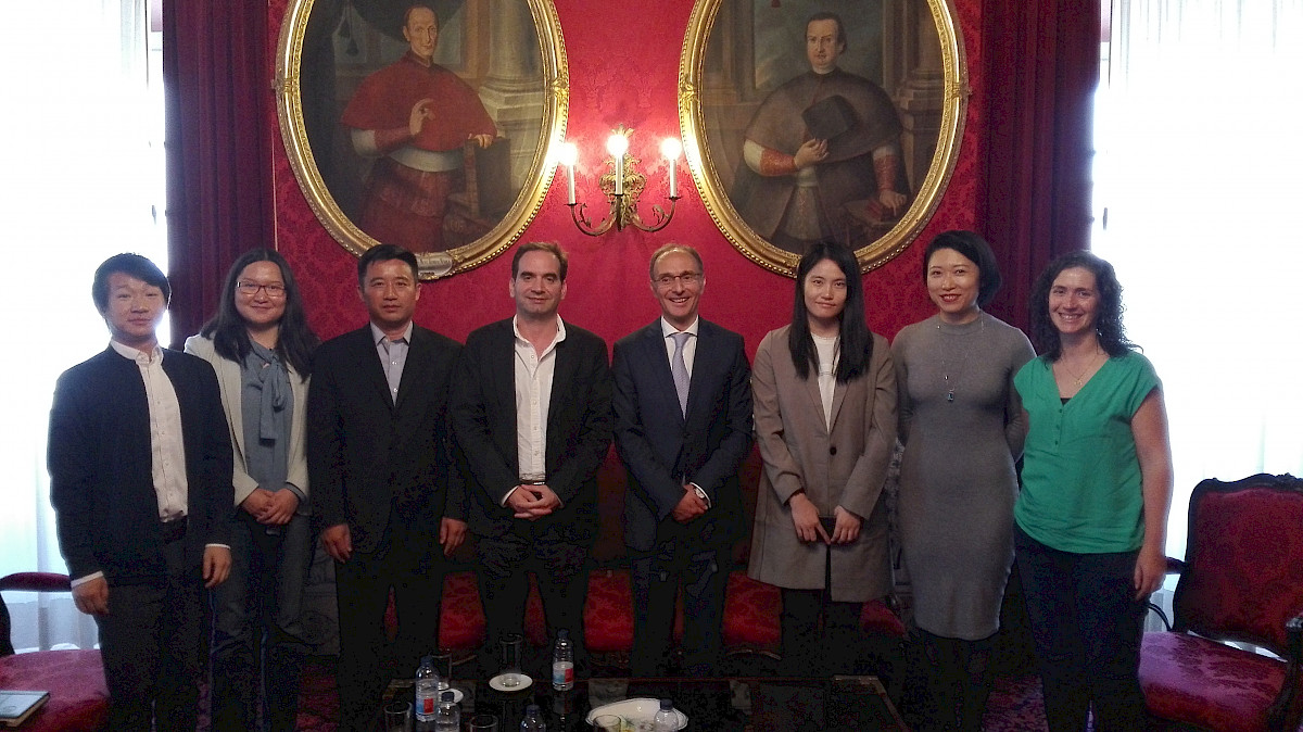 Visit from the Chinese Academy of International Trade & Economic ...